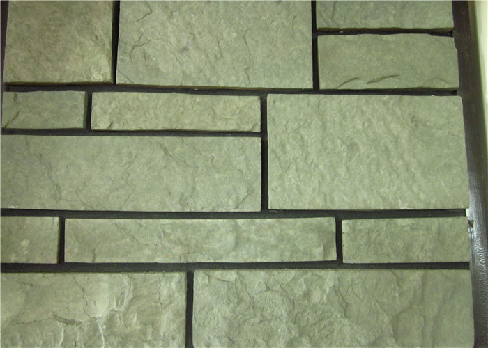 Bagian dalam / eksterior Stone Veneer Fux Stone Siding Perlindungan ...